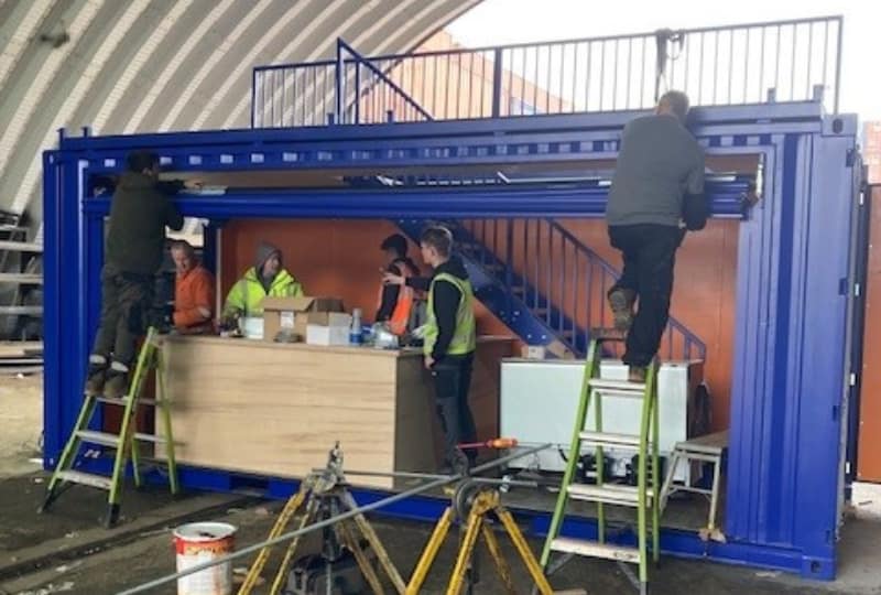 Case Study - Bulk Tainer Container Exhibition Stand | Eldapoint